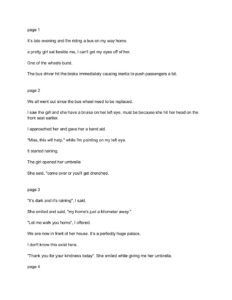 one shot text only - SHRiNE Comics